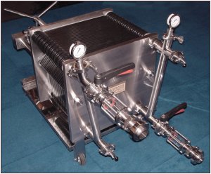 Filtrus plate beer filter